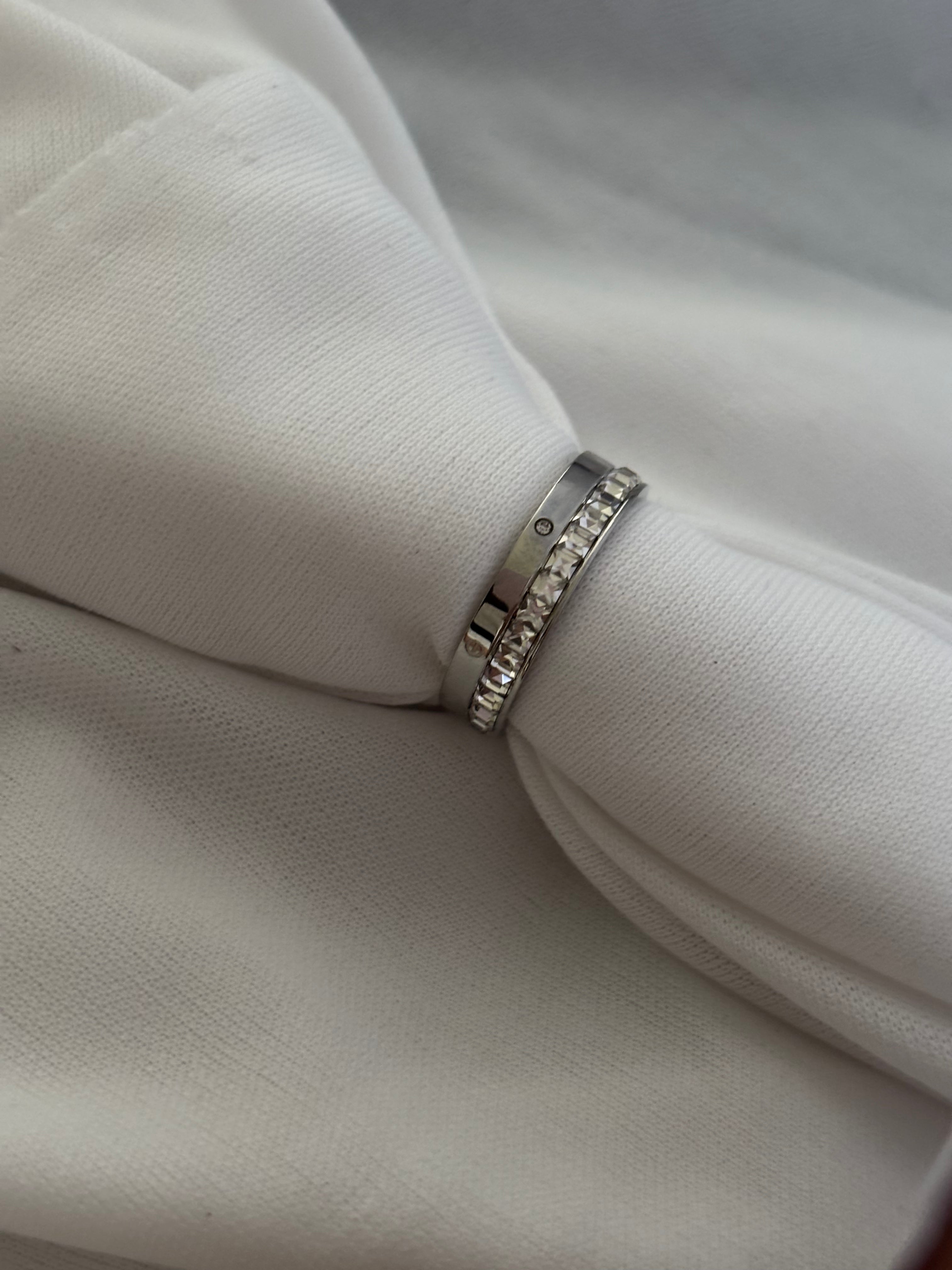 Silver Studded Band Ring – MACHKI